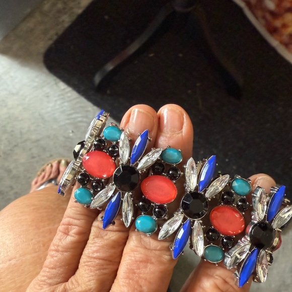 Jewelry | Colorful Statement Bracelet | Poshmark
